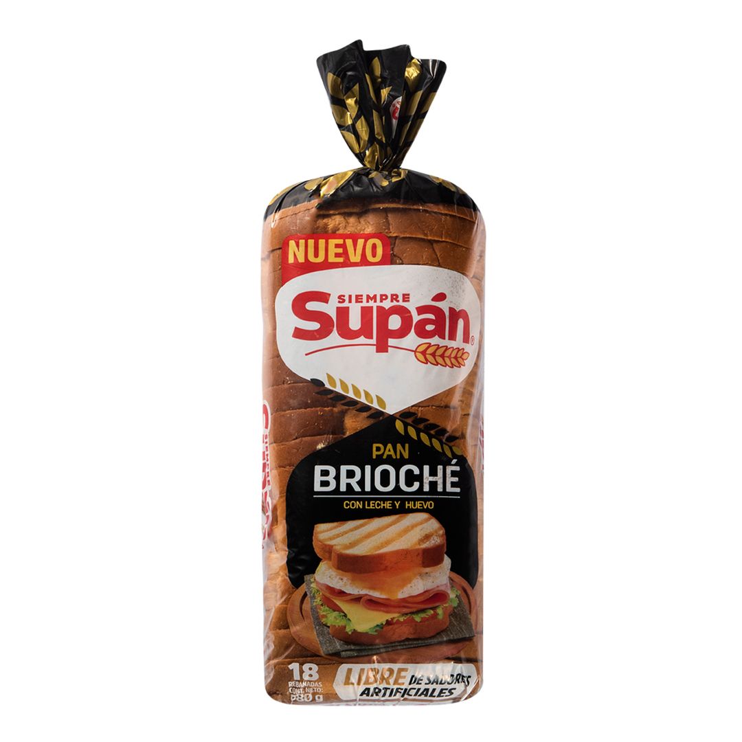 Pan Molde Supán Brioché 580g - 957388