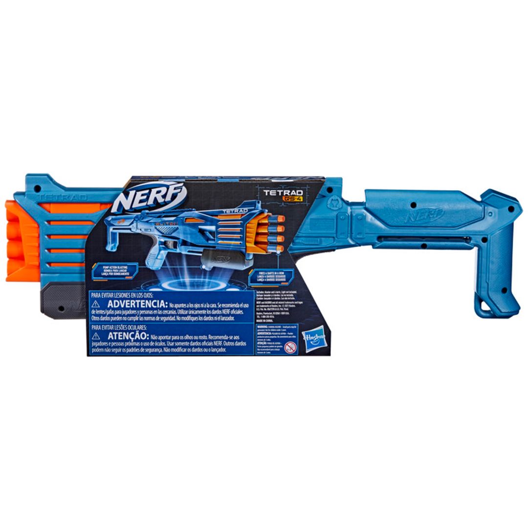 Lanzador Nerf Elite 2.0 Tetrad QS-4 - 957493