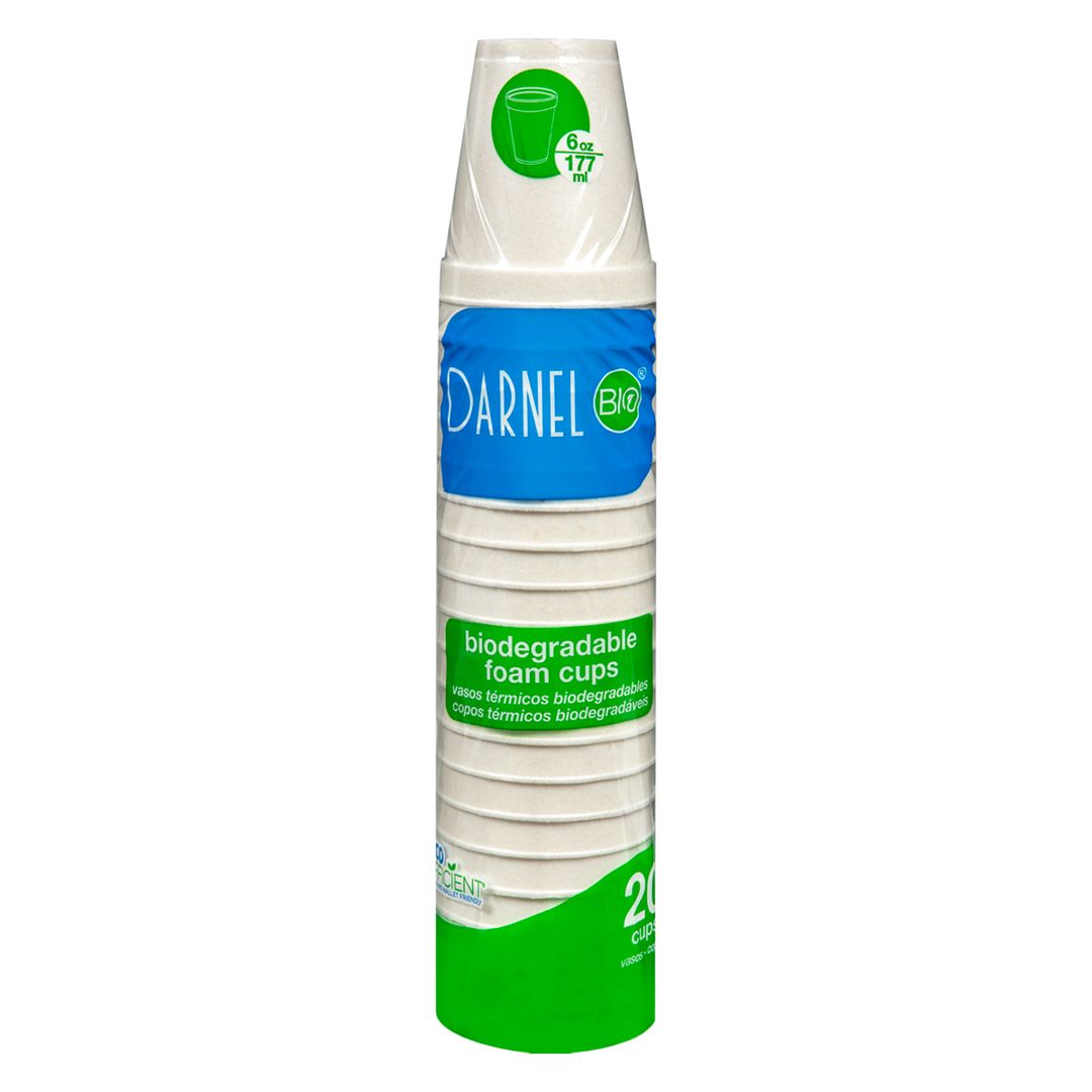 Pack 20 Uds Vasos Desechables Darnel Térmicos 6 oz - 958412