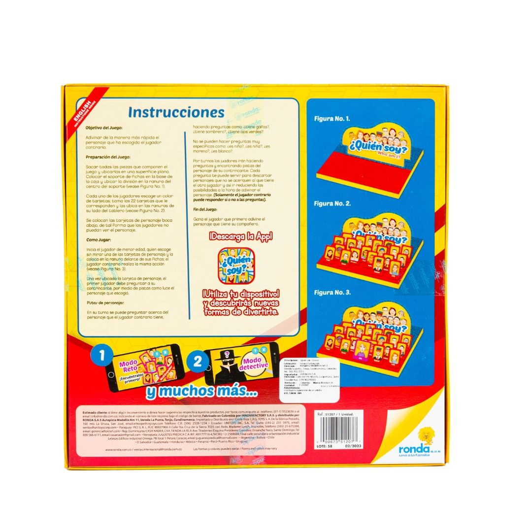 Juego de Mesa ¿Quién soy? Clásico - 959032