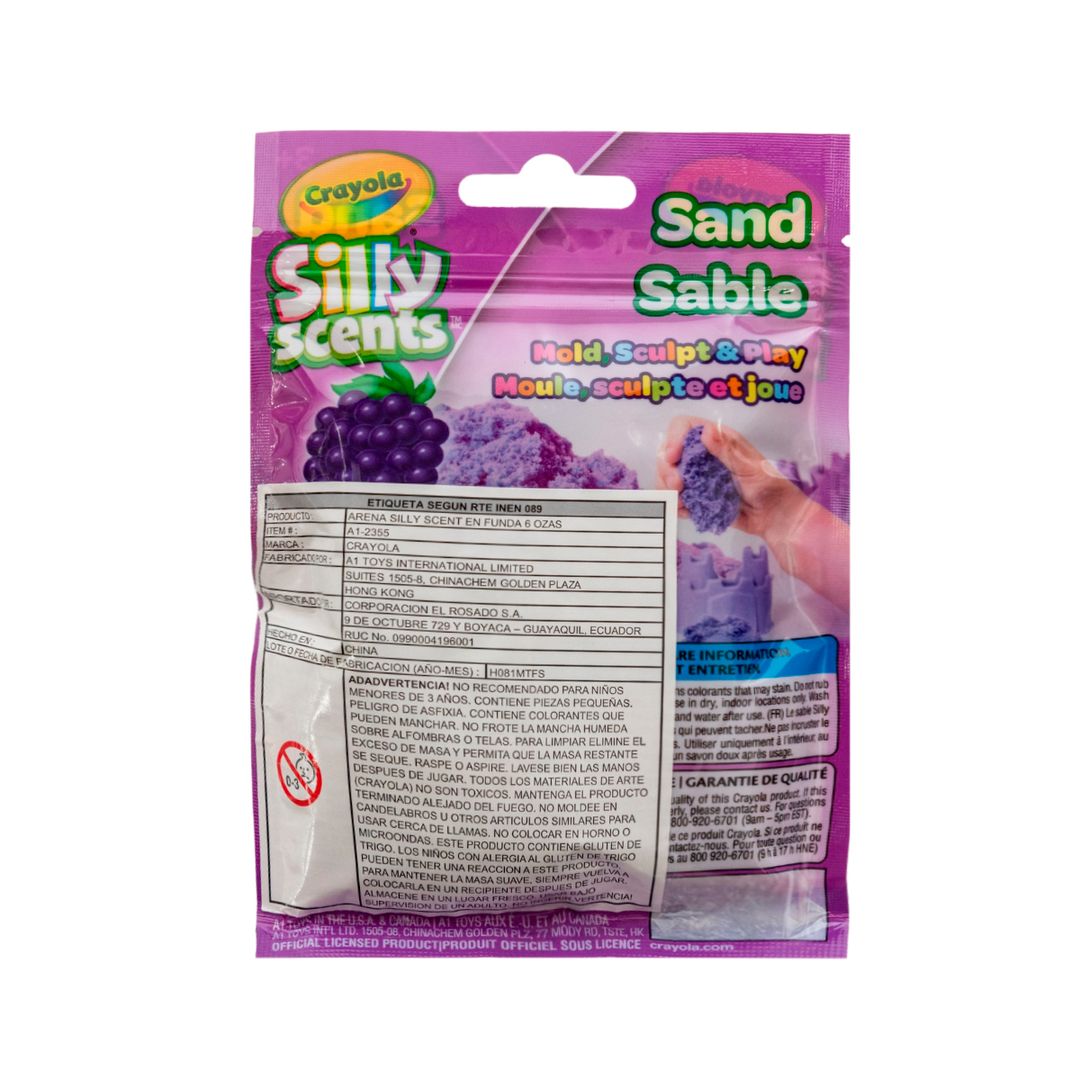 Arena Crayola Silly Scent en Funda 6oz - 959688