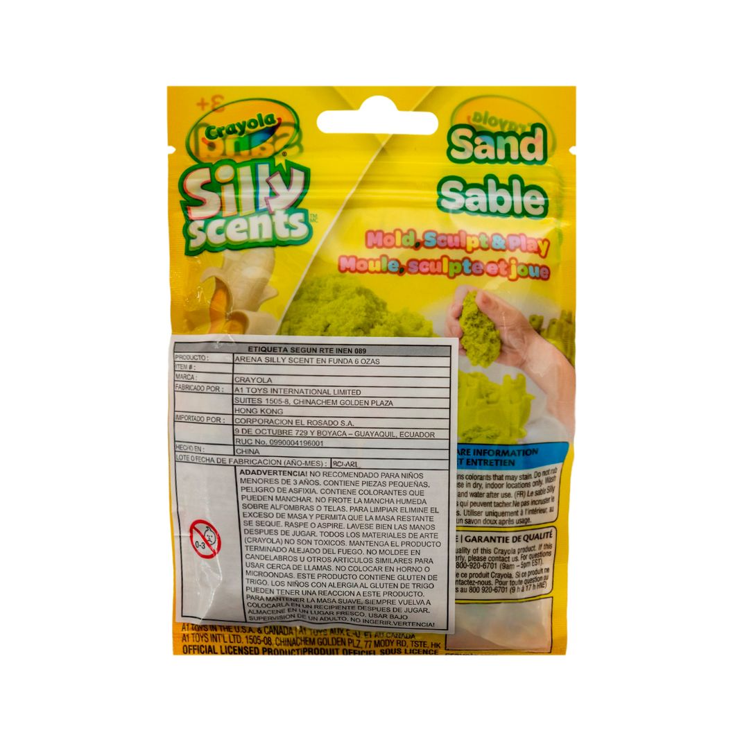 Arena Crayola Silly Scent en Funda 6oz - 959688