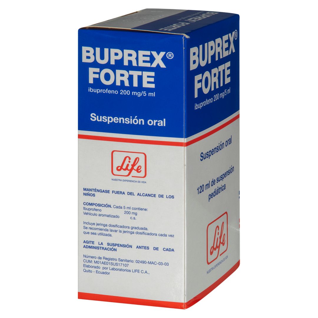 Buprex Forte Suspensión Oral 120 ml - 959820
