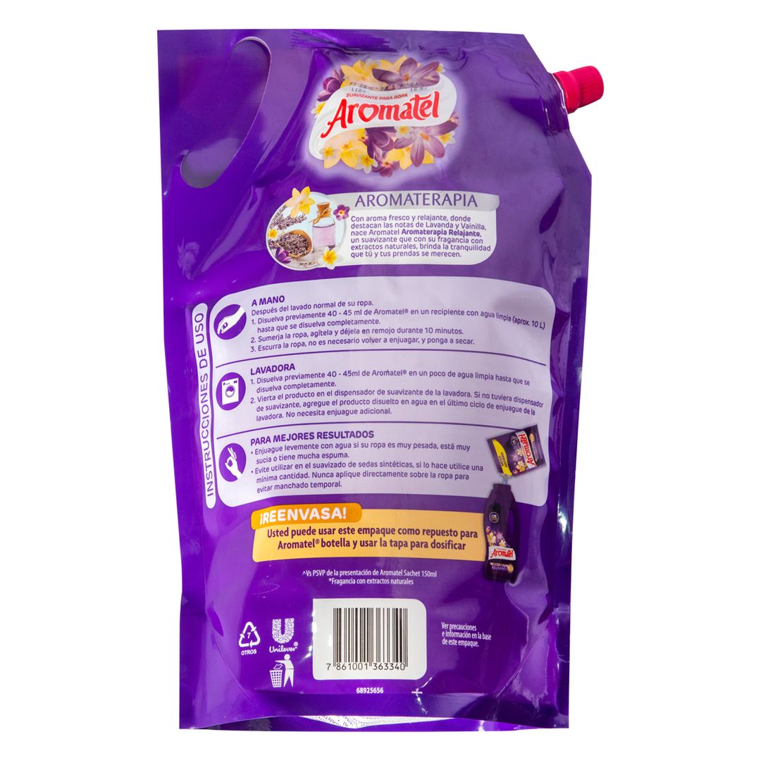 Suavizante Aromatel Relajante Doypack 1.9 L - 962157