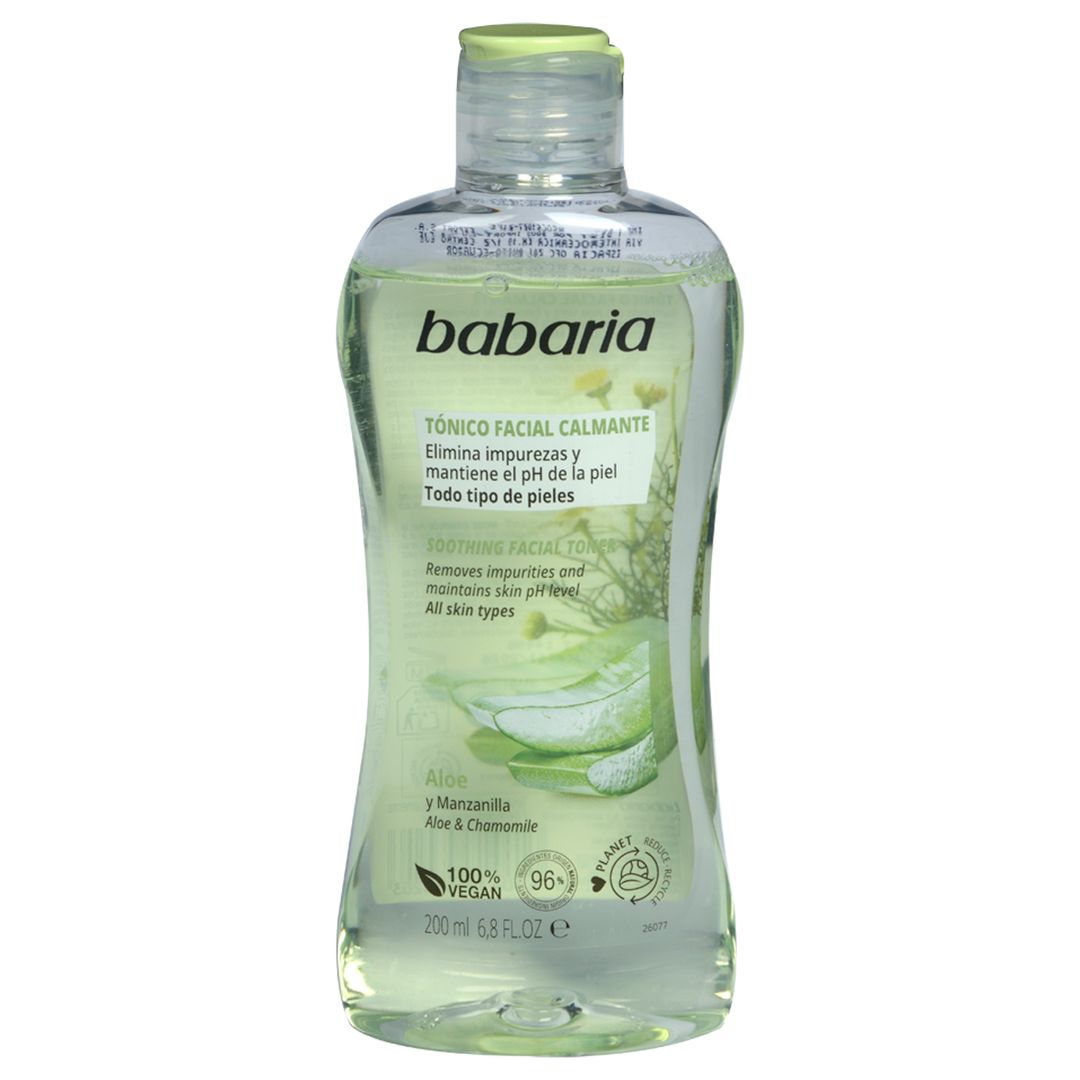 Tónico Facial Babaria Calmante Aloe 200ml - 962187