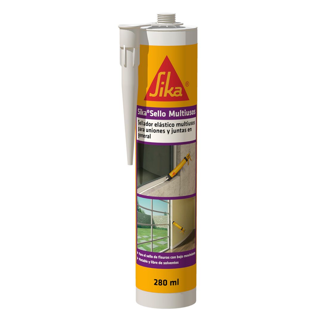 Silicon Sika Sello Multiusos Blanco Cartucho de 280 ml - 962267