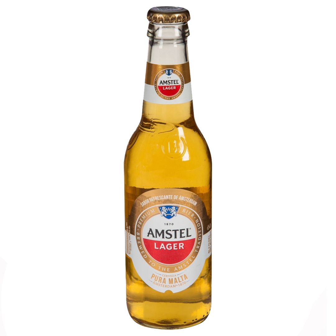 Six Pack Cerveza Amstel Botella 330ml - 964192