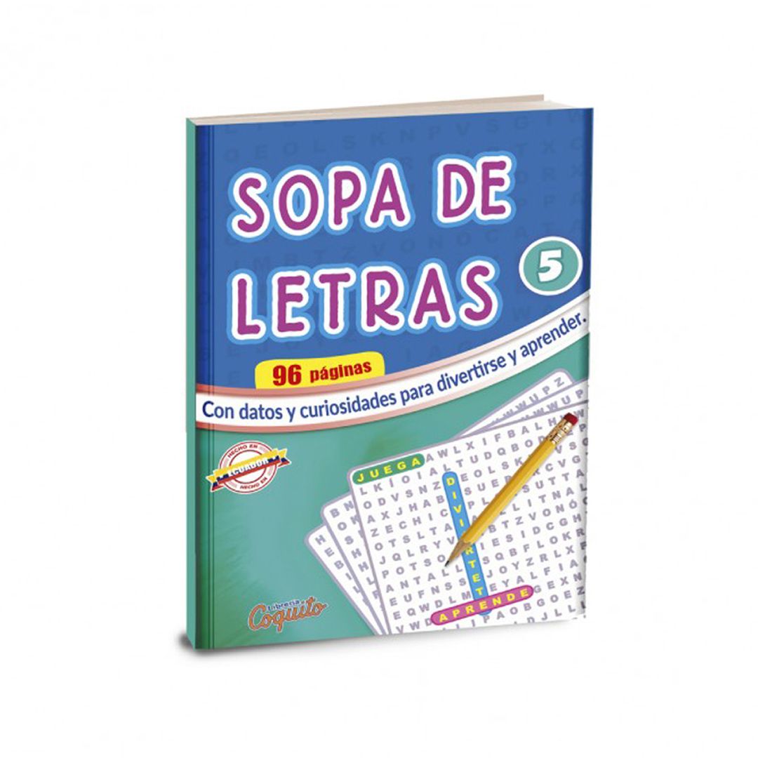 Libro Sopa de Letras 5 - 966062