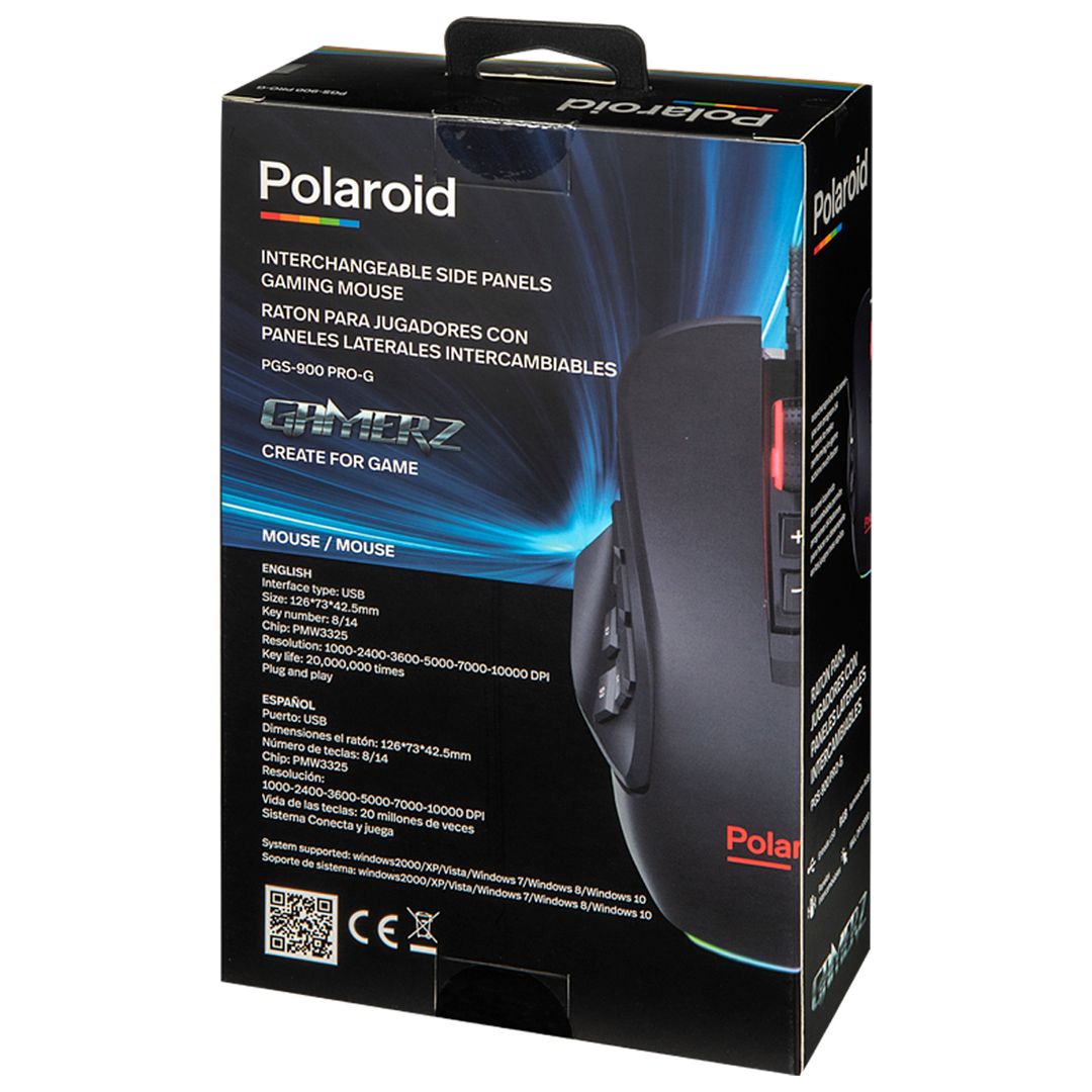 Mouse Gaming Polaroid Rojo - 966713