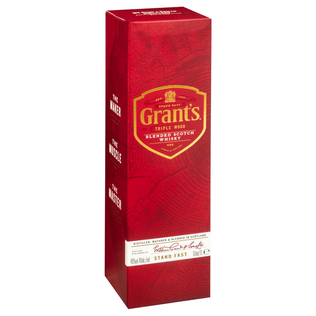 Whisky Grants Triple Wood 1000ml - 967411