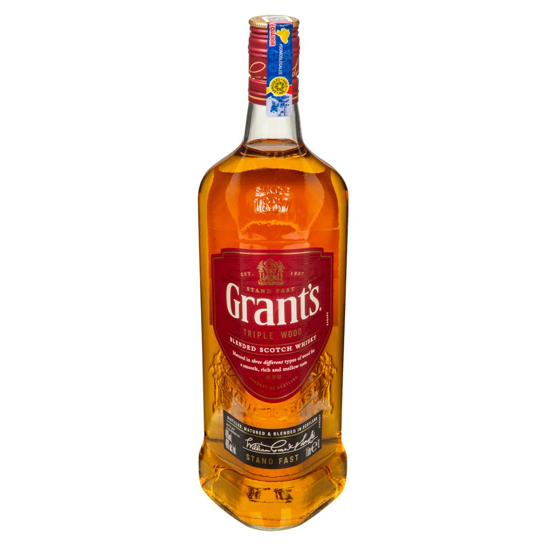 Whisky Grants Triple Wood 1000ml - 967411