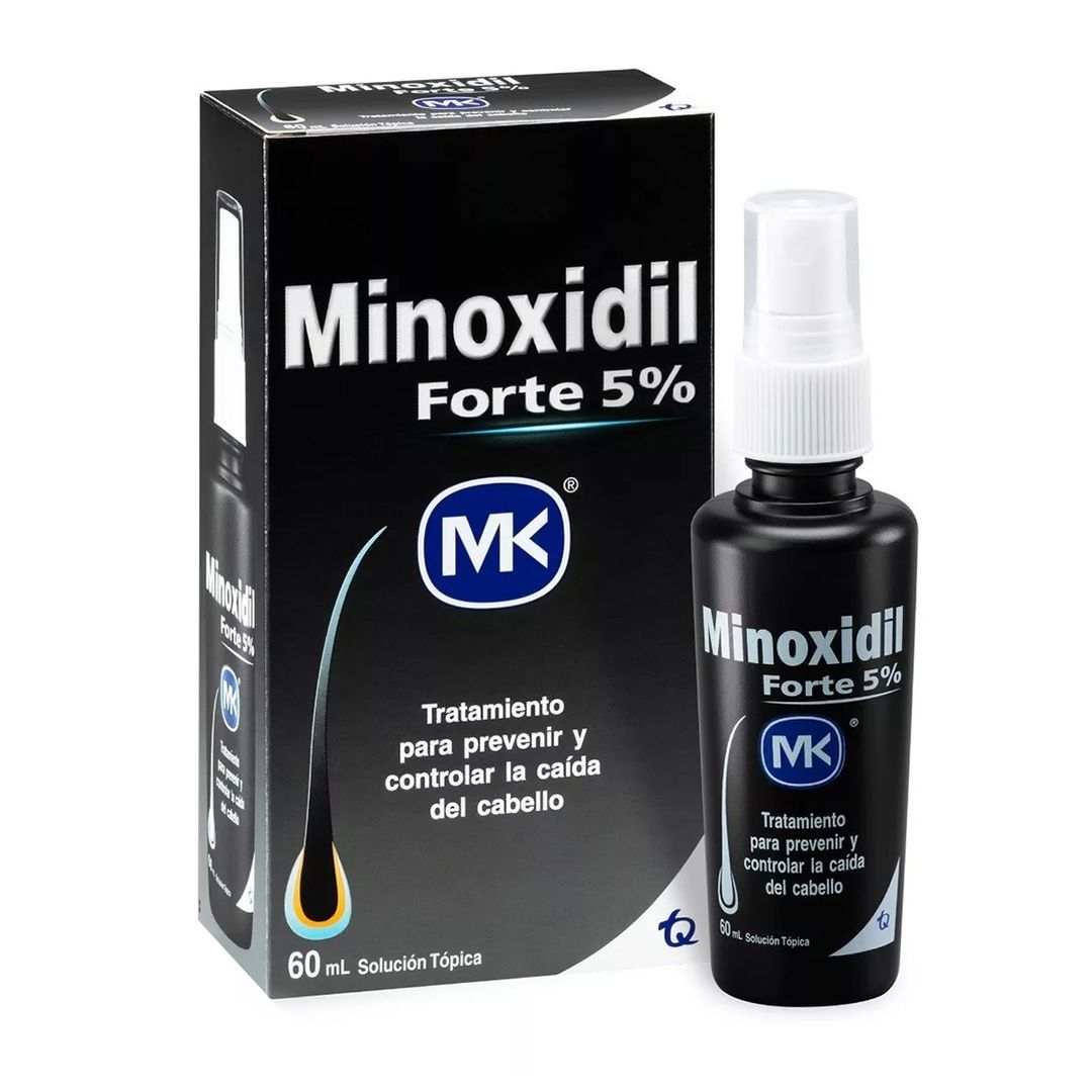 Minoxidil Mk Forte 5% Solución Tópica 60ml - 967460