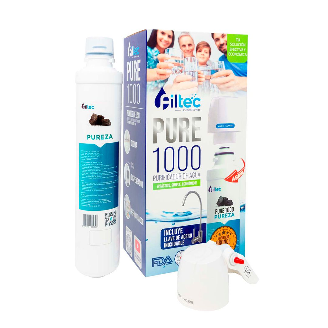 Kit Pure 1000 Filtec Sistema Bajo Fregadero - 967672