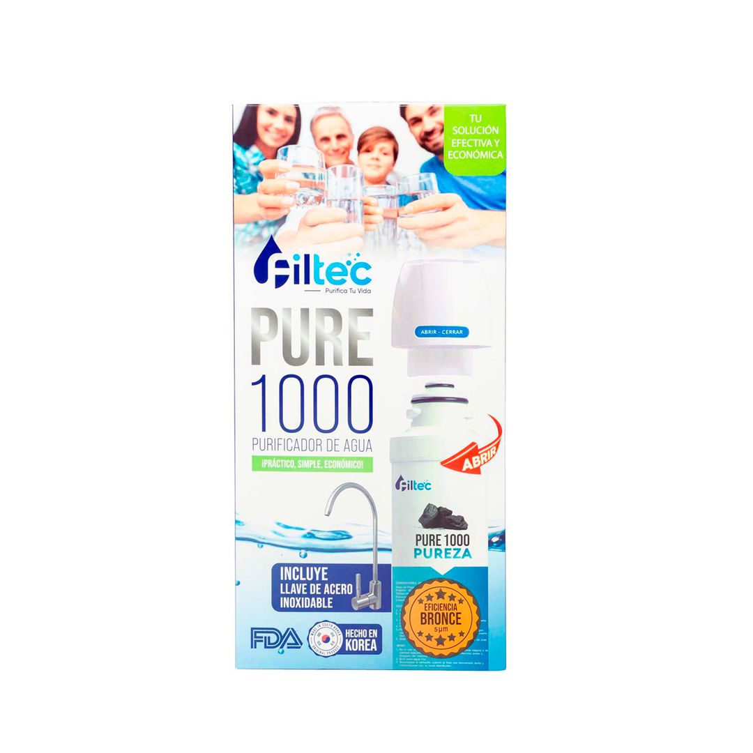 Kit Pure 1000 Filtec Sistema Bajo Fregadero - 967672