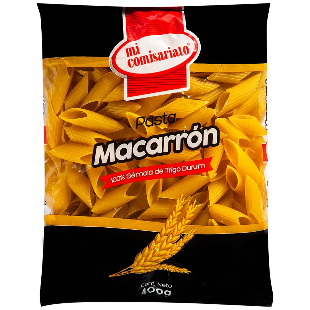 Pasta Macarrón Mi Comisariato 400g - 967864