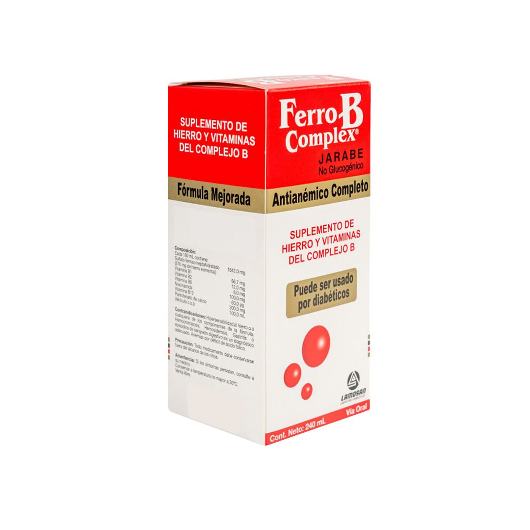 Jarabe Ferro B Complex 240ml - 967885