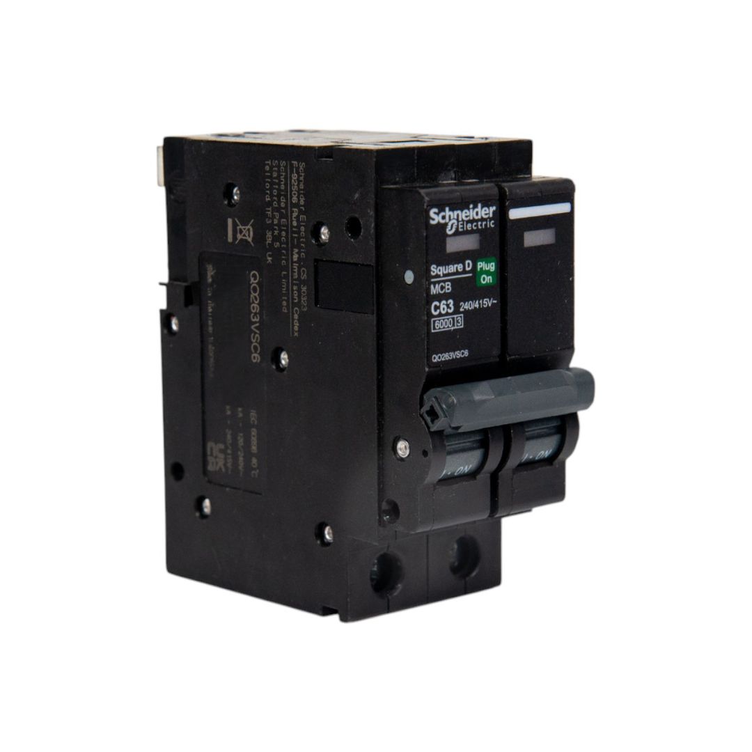 Breaker Enchufable Square D 2P 63A QOVS - 969049