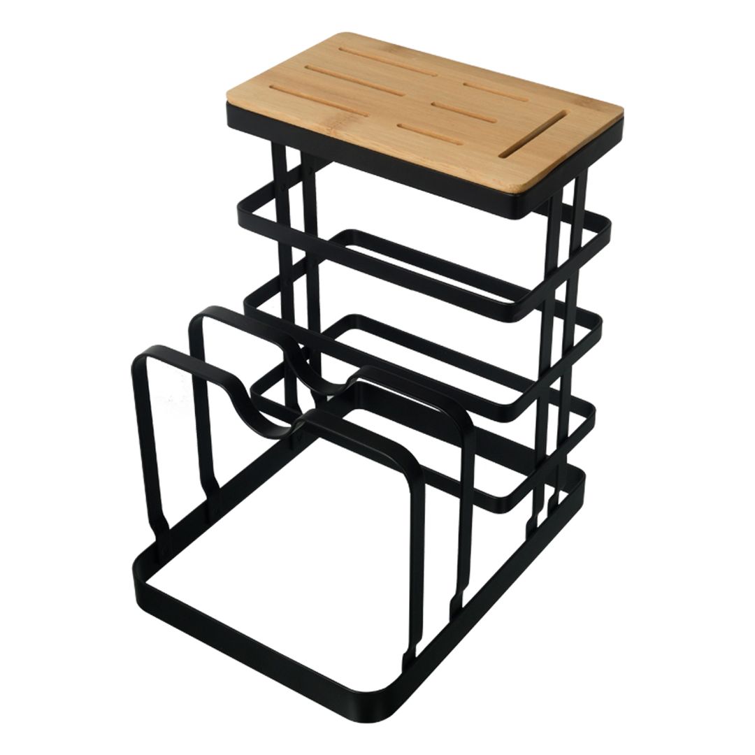 Organizador Wireking para Cocina Negro 20 x 23 cm - 983230
