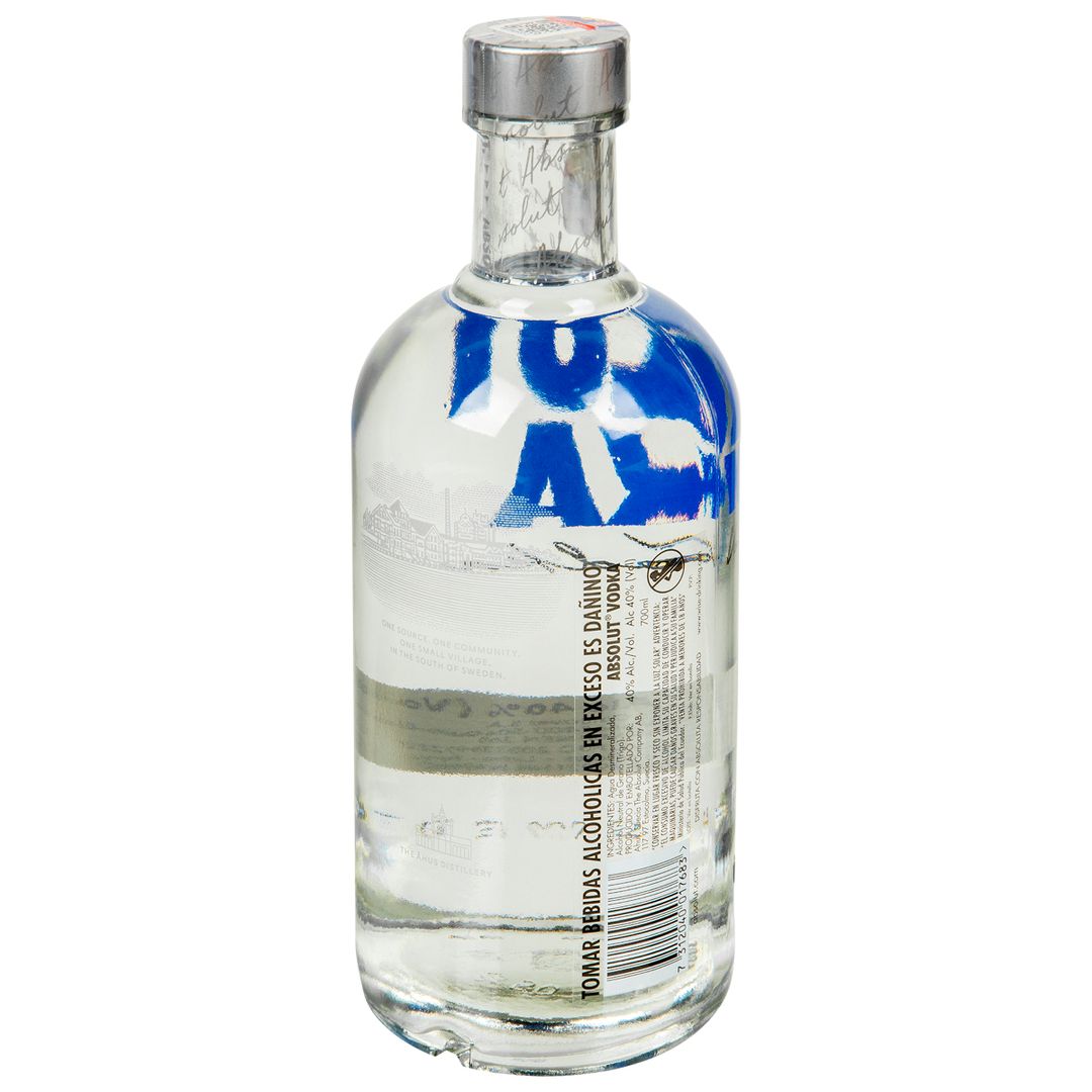 Vodka Absolute Azul 700ml - 968425