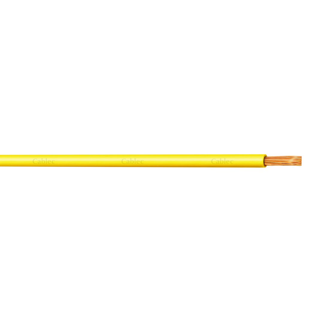 Cable Flexible THHN Cablec #10 AWG 100 Metros Amarillo - 968598