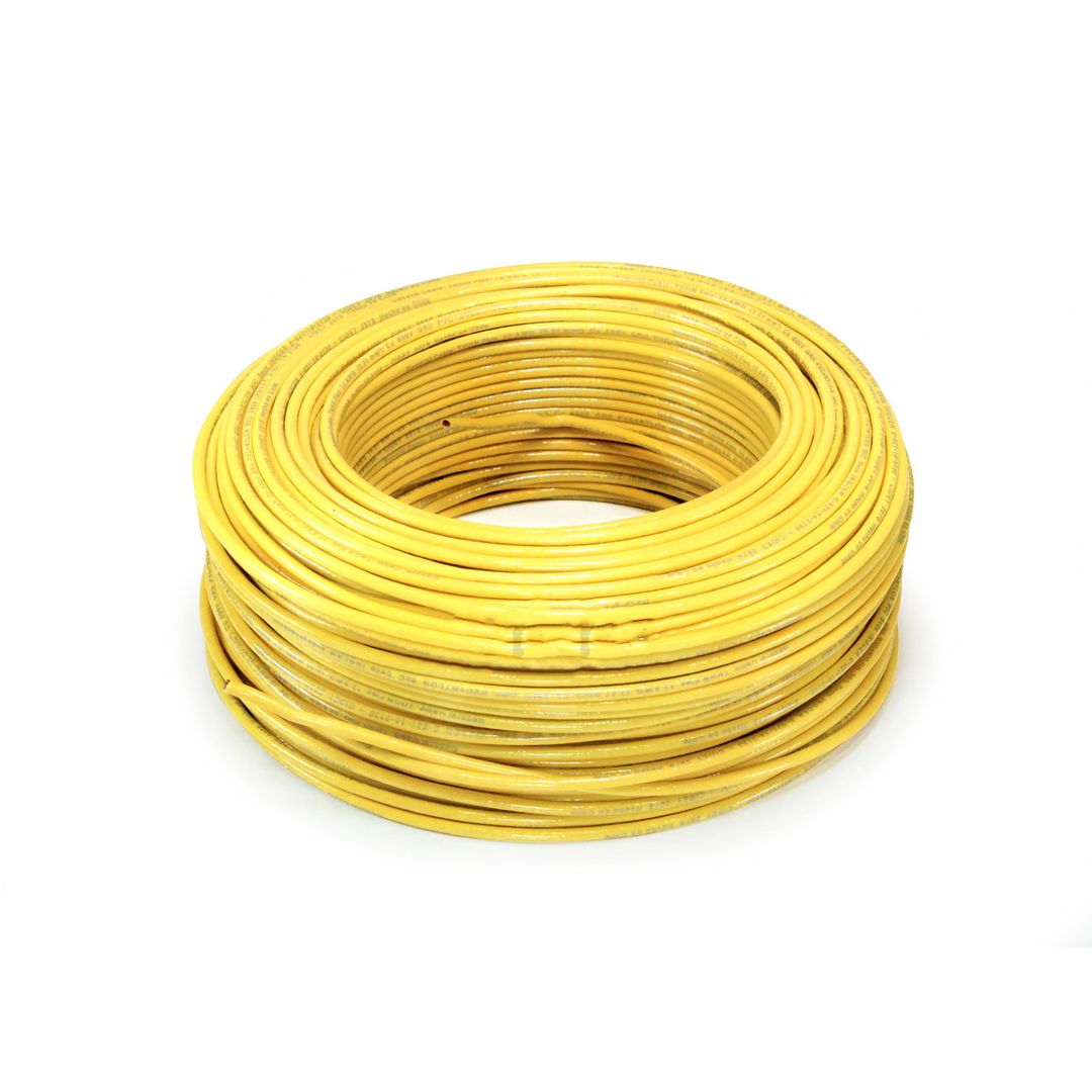 Cable Flexible THHN Cablec #12 AWG 100 Metros Amarillo - 968599