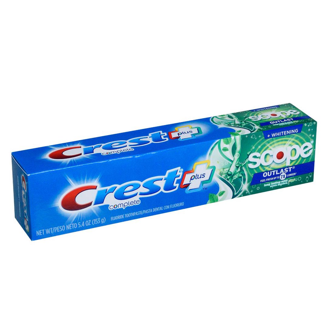 Pasta Dental White Scope Crest 153g - 968812