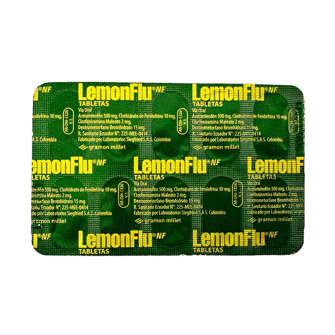 Tabletas Lemonflu NF - 30 Unidades - 970831