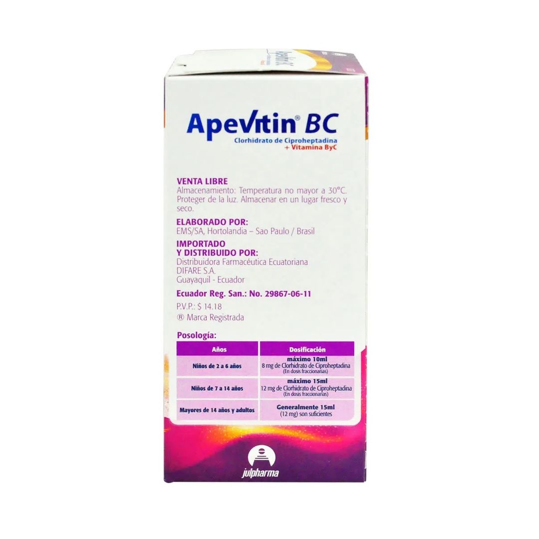 Jarabe Apevitin BC 240ml - 971272