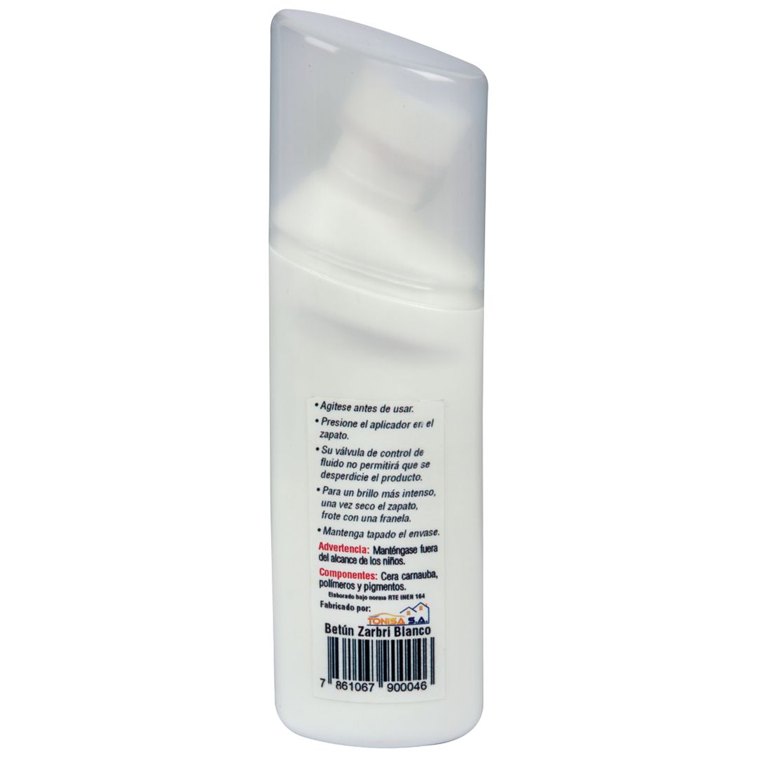 Betún Líquido Zarbri Blanco 70ml - 975352