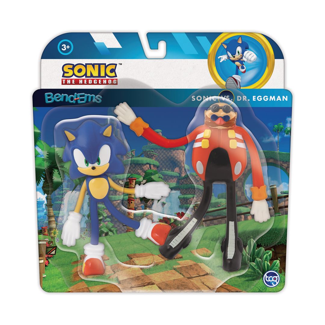 Set 2 en 1 Sonic vs Eggman - 975991