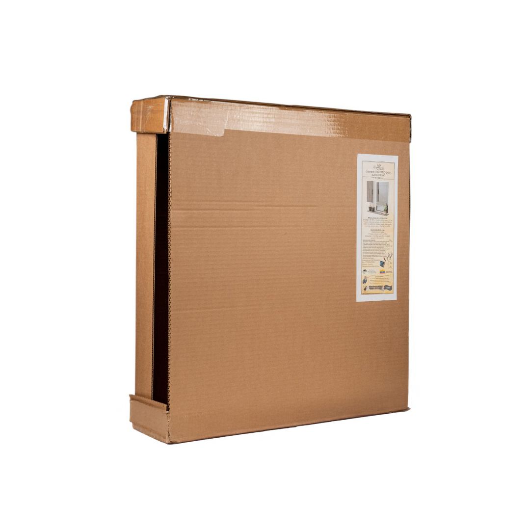 Gabinete para Baño con Espejo Life Expressions Blanco/Humo - 976515