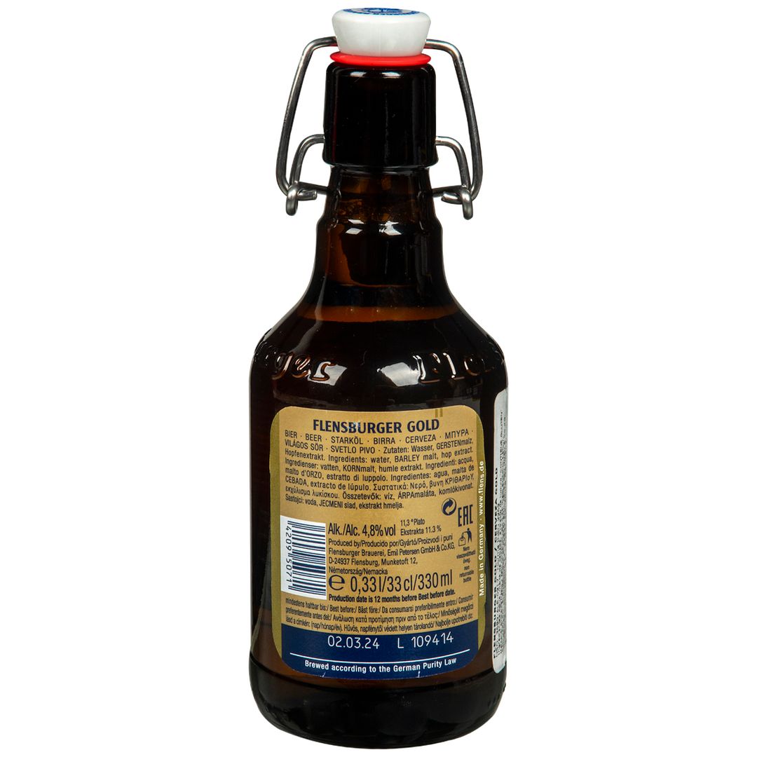 Cerveza Gold Flensburger 330ml - 977120