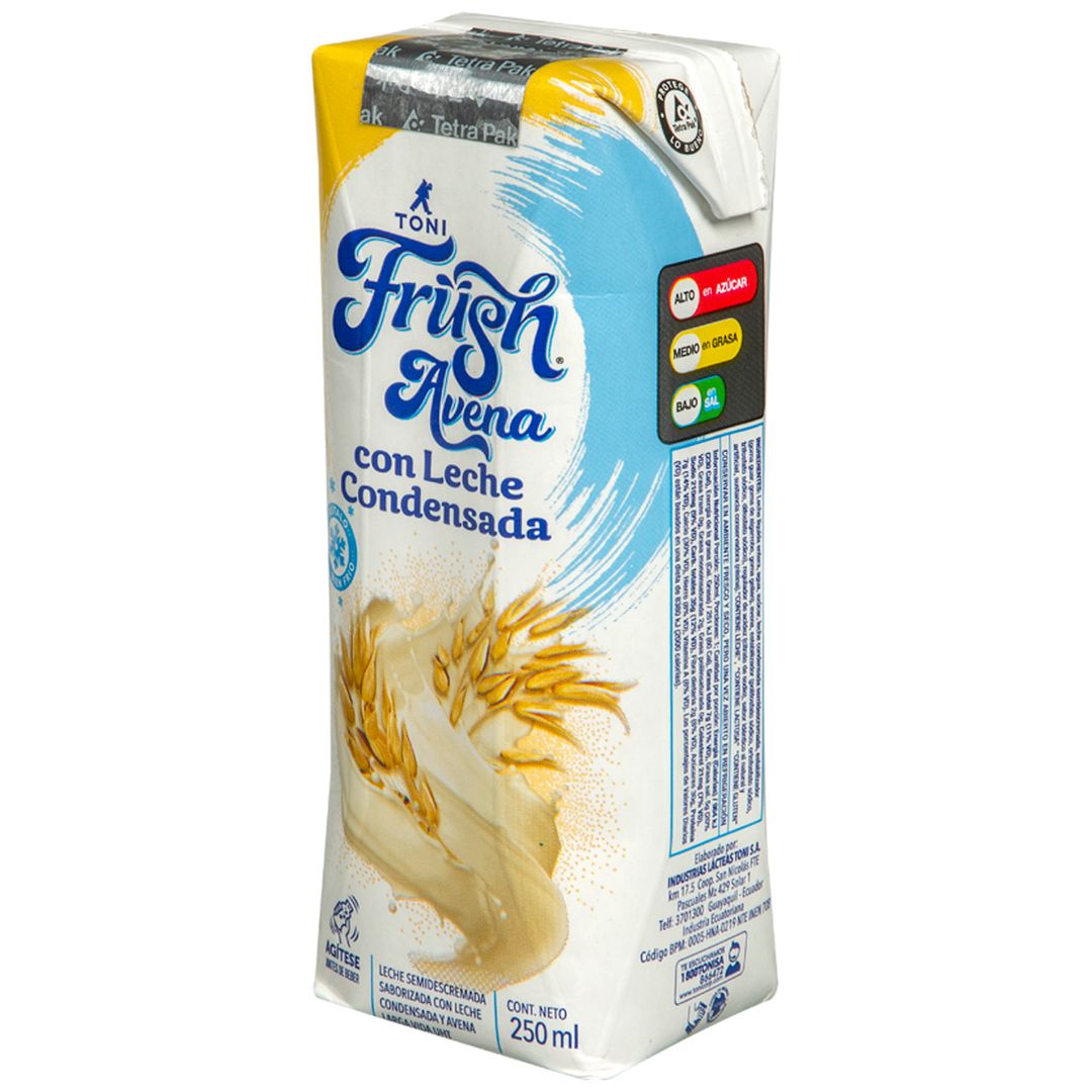 Avena Toni Leche Condensada Frush 250ml - 977433
