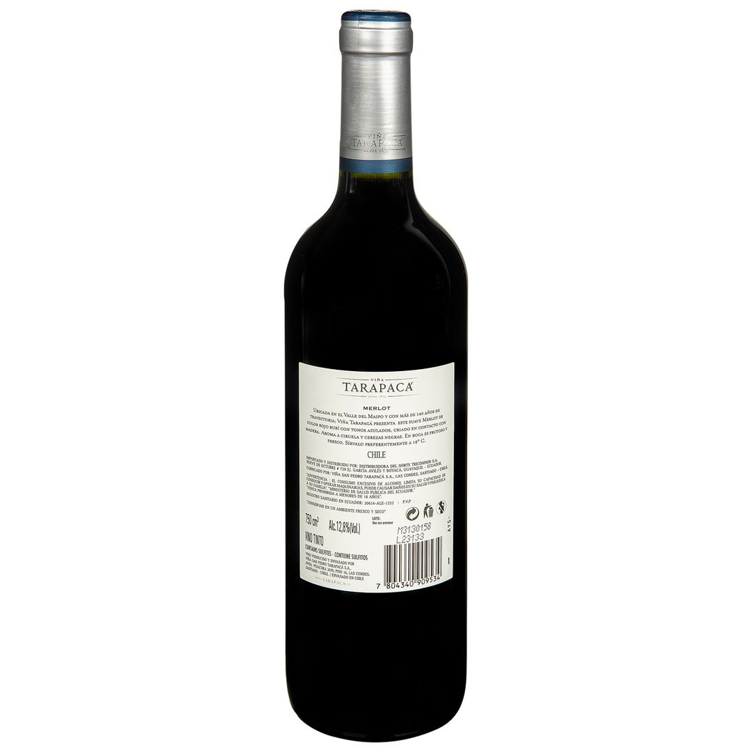Vino Tinto Tarapacá Merlot 750ml - 979203