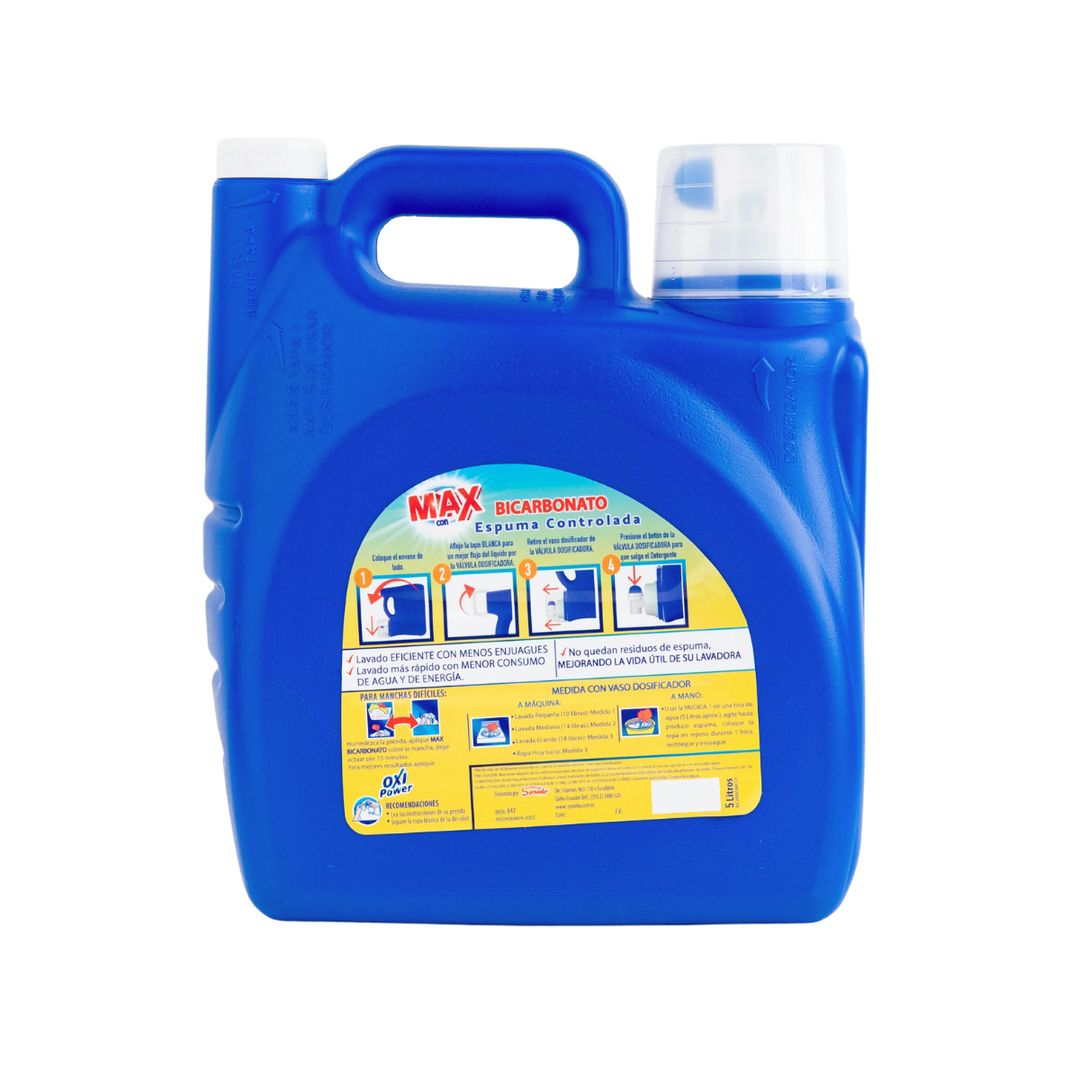 Detergente Líquido Max Bicarbonato 5 L - 979617