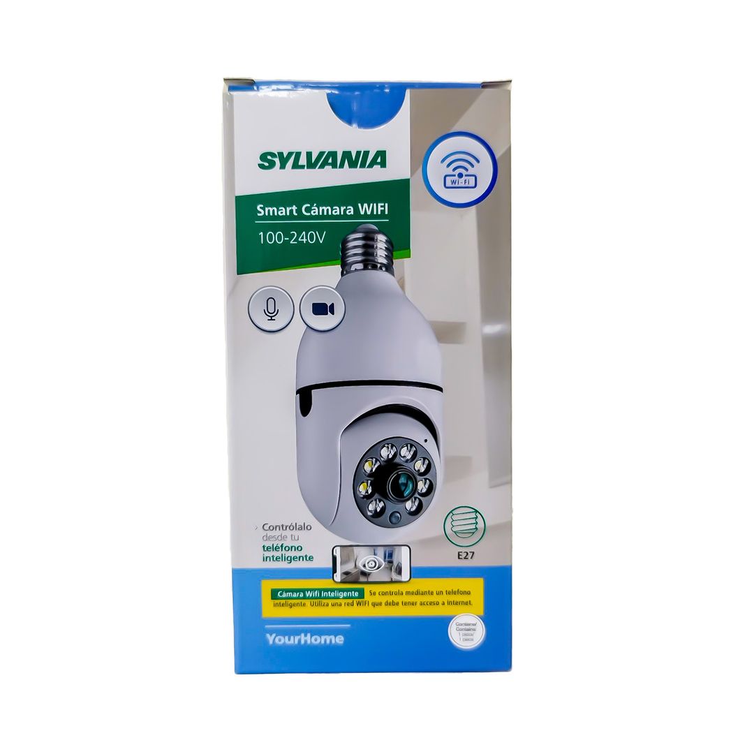 Cámara de Seguridad Sylvania Smart Movible para Interior con Visión ...