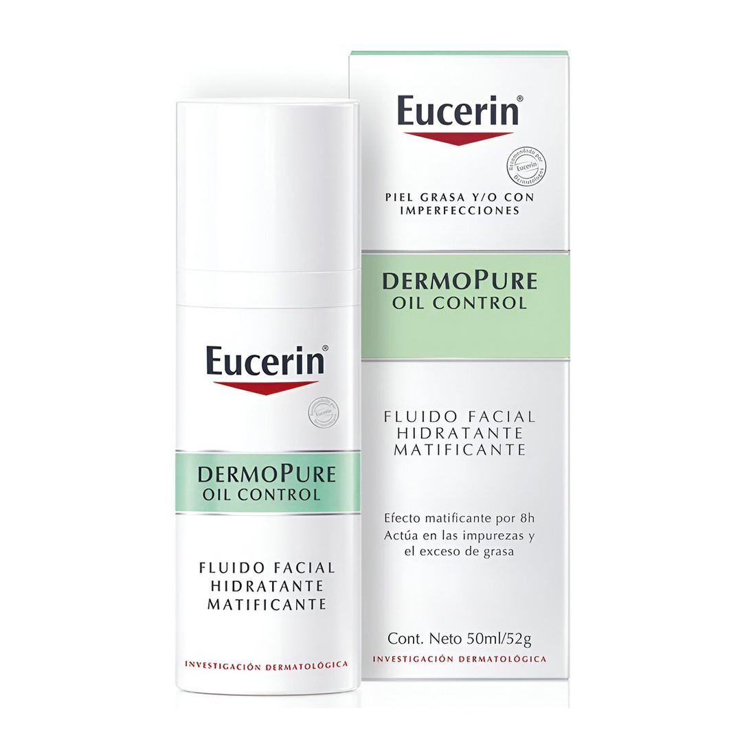Fluido Facial Matificante Eucerin Dermo Pure Oil Control 50ml - 980249