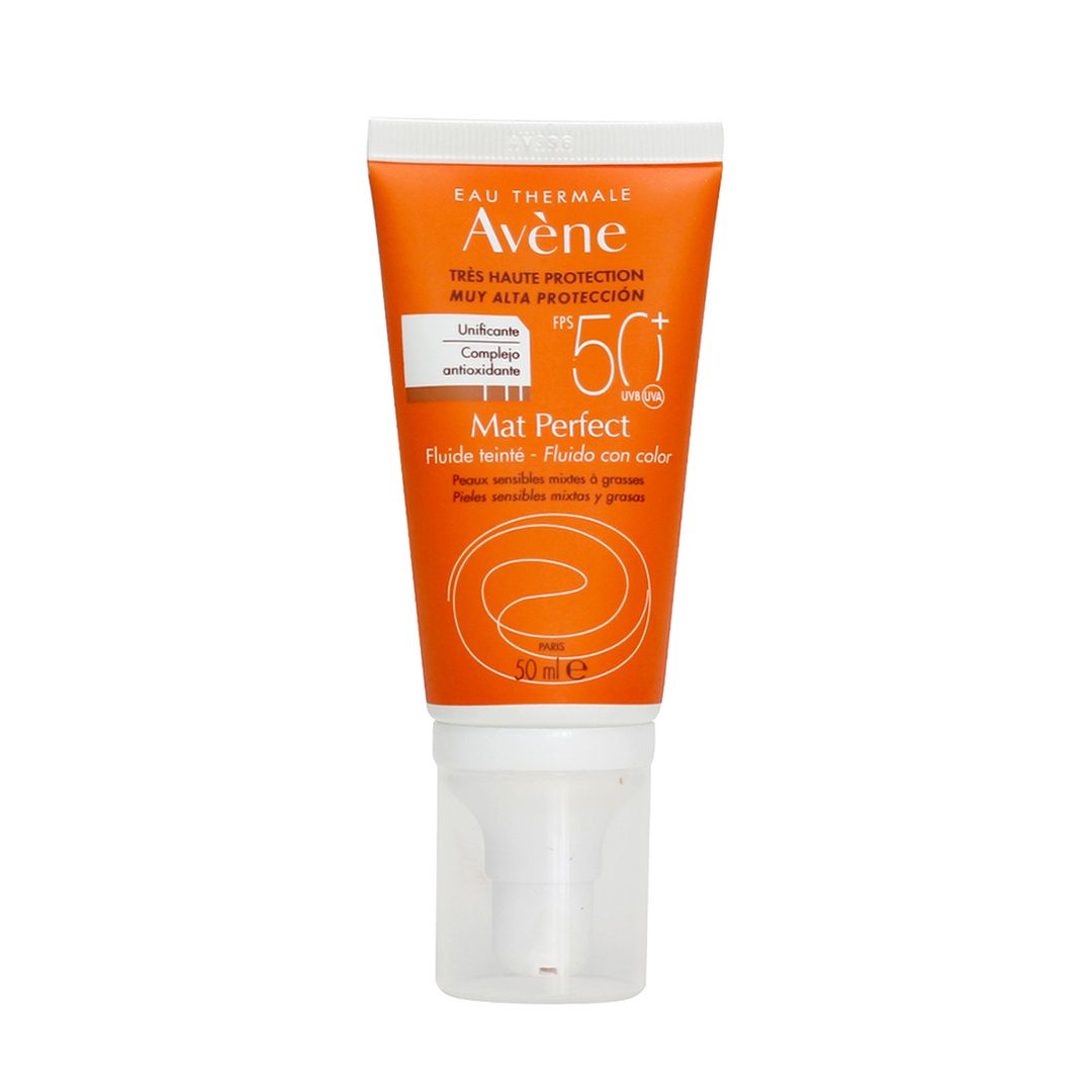 Protector Solar Facial Avene Color Mat Perfect FPS50+ 50ml - 980301