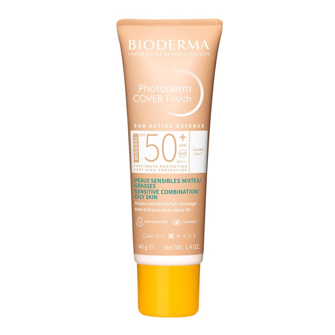 Protector Solar Facial Bioderma Photoderm Cover Touch Claro SPF50 ...