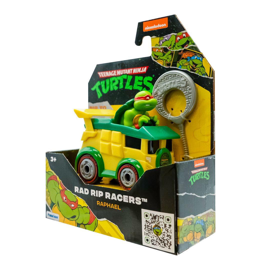Vehículo TMNT con Figura Tortugas Ninja Rad Rip Racers Surtido - 980999