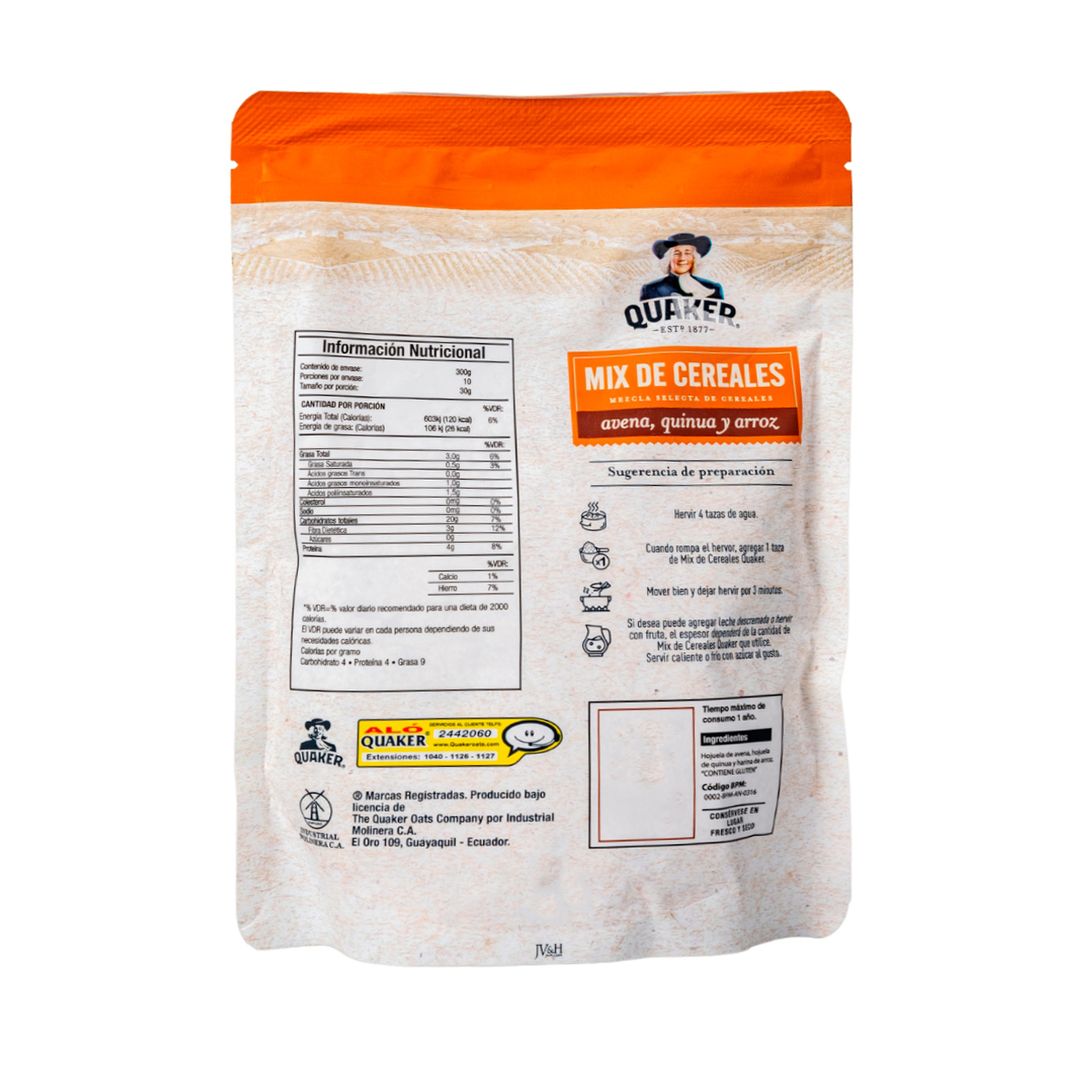 Avena Quaker Mix 300g - 981218
