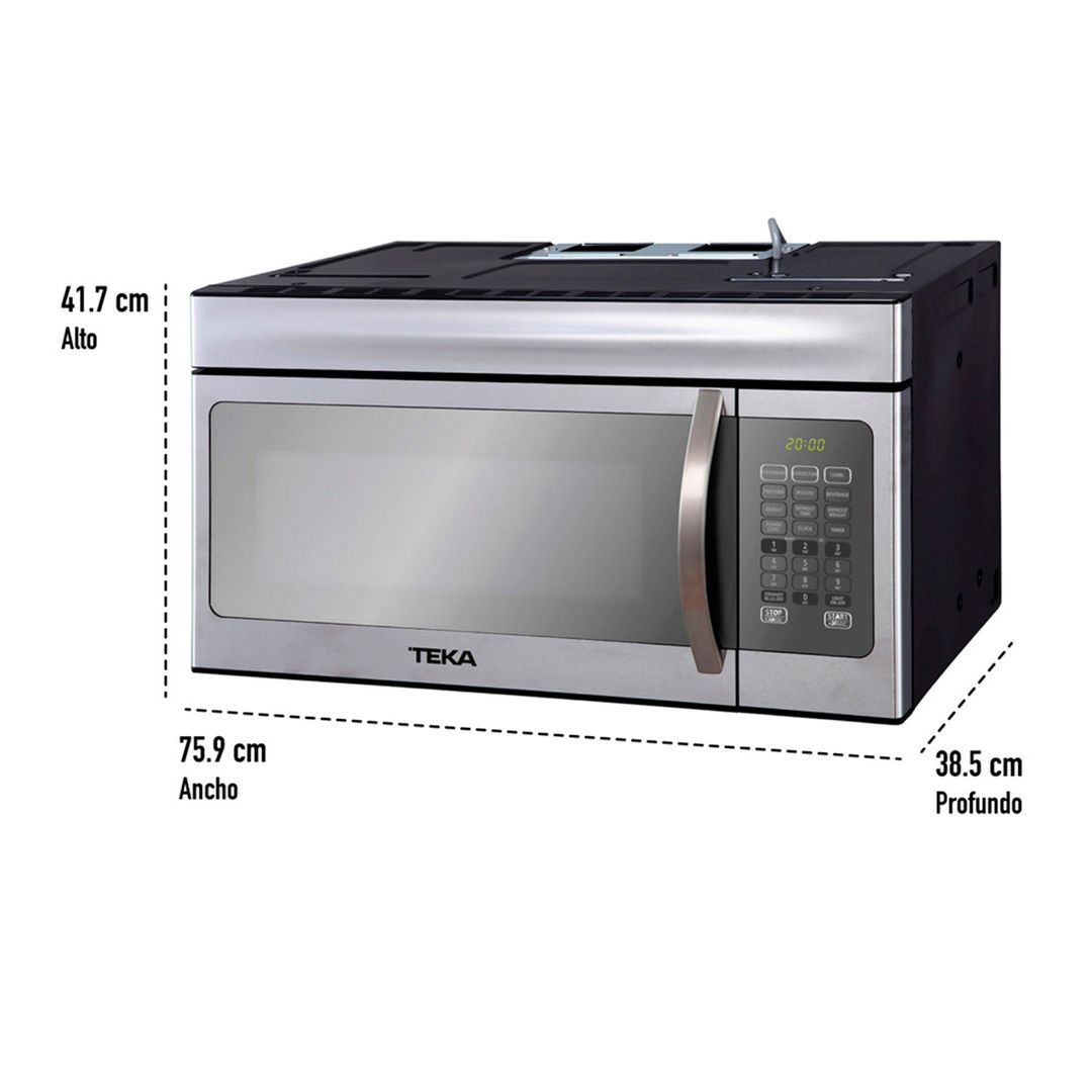 Microondas Empotrable Teka con Extractor Incorporado 45L 1300W - MLH ...