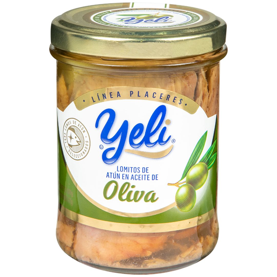 Lomitos de Atún Yeli en Aceite de Oliva Frasco 180g - 982973