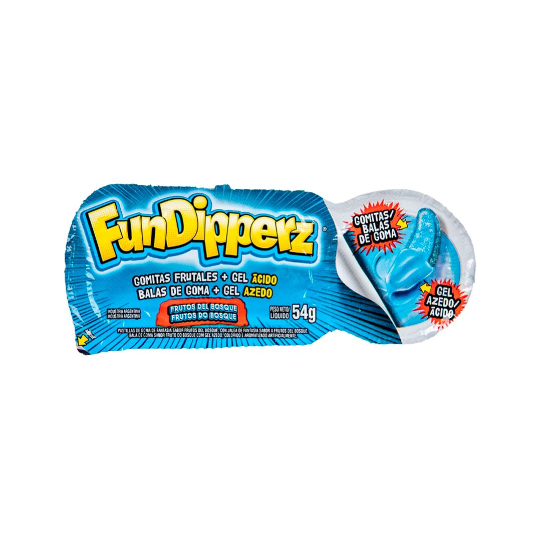 Gomitas Fundipperz Caramelo Acido 54g - 985113