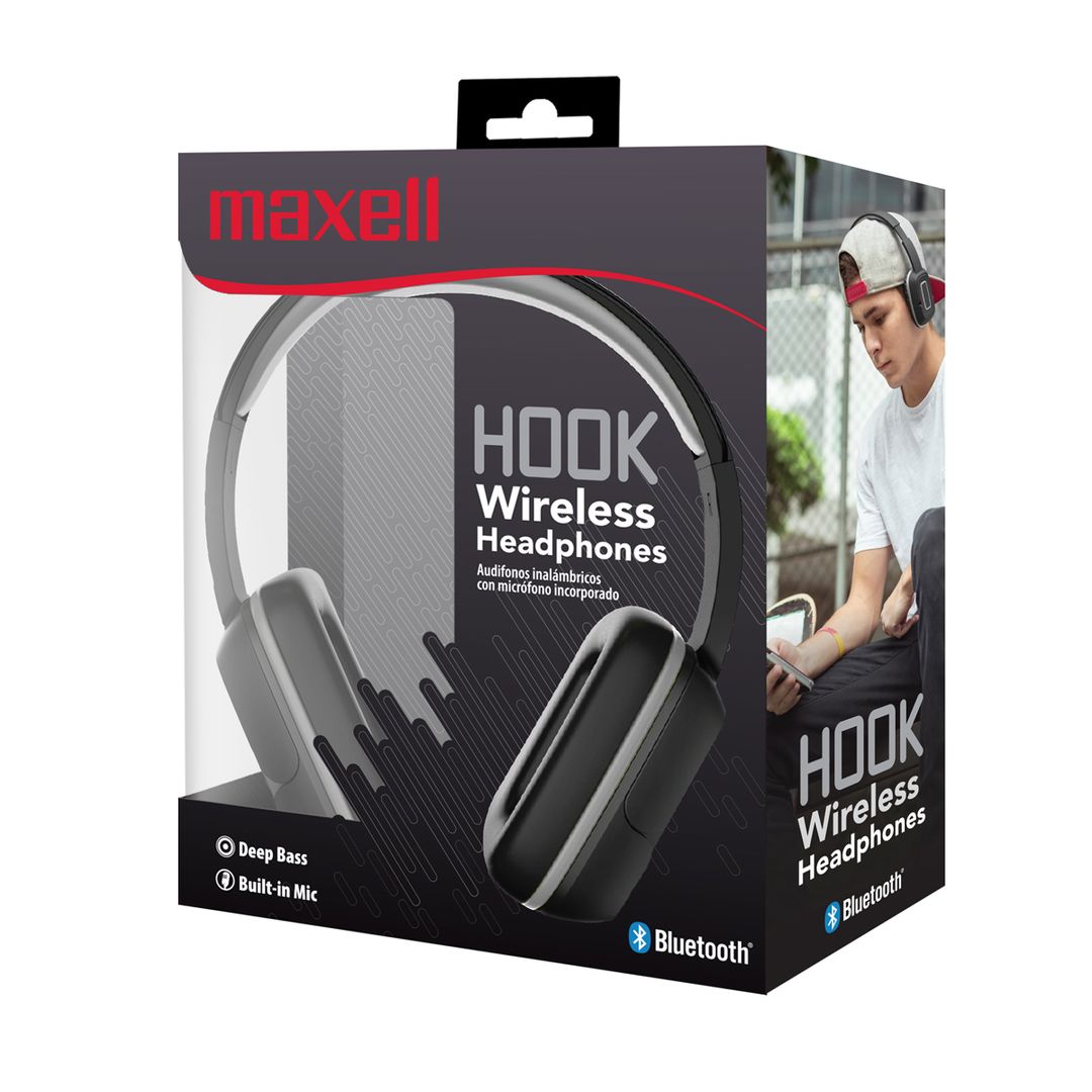 Audífonos Inalámbricos Maxell Over-Ear con Micrófono Negro - 985526