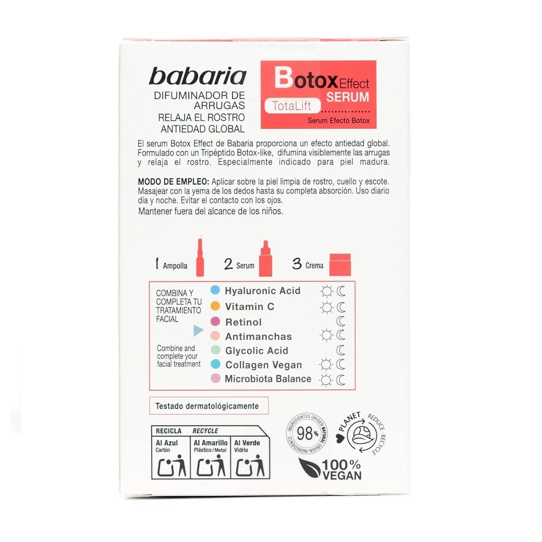 Sérum Facial Babaria Botox Effect 30ml - 985722