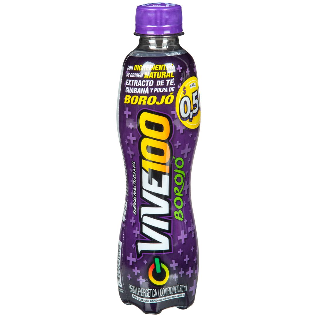 Bebida Energizante Vive100 Borojó 300ml - 986114