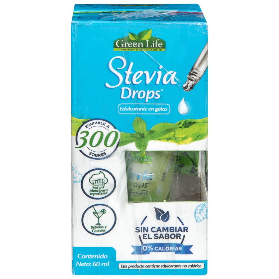Stevia Drops Green Life 60 ml - 986102