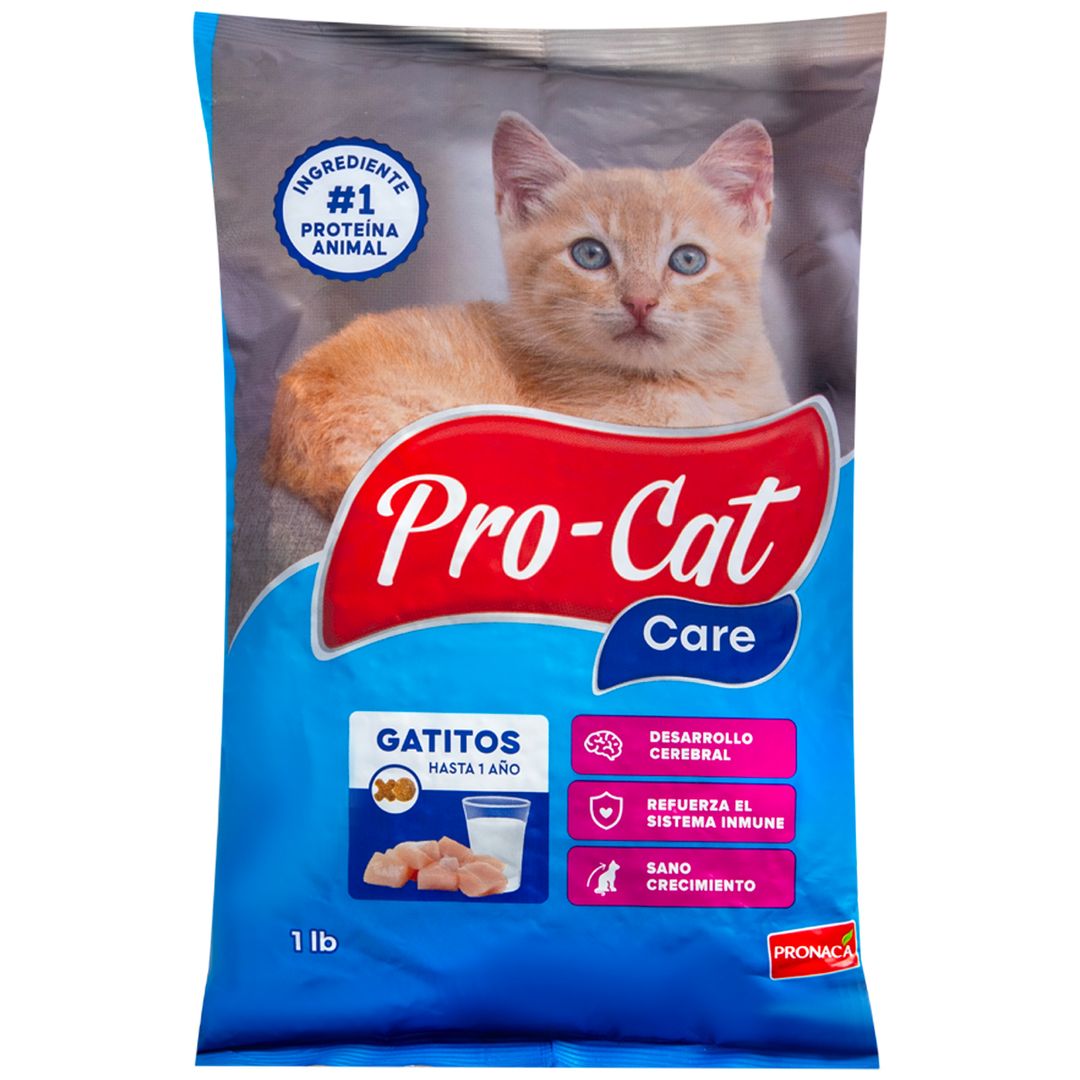 Alimento Procat Care de Pollo para Gatitos 454g - 987044