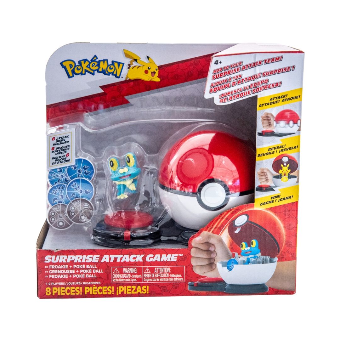 Set Figura Pokémon Attack Game Surtido - 988446